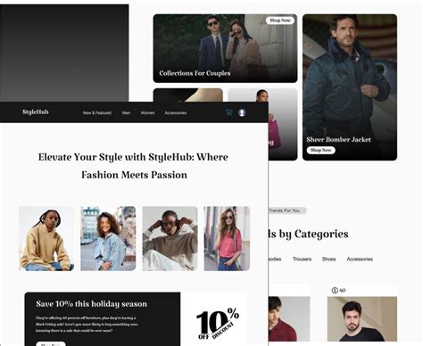 Hemant Nikam On Linkedin E Commerce Website Landing Page