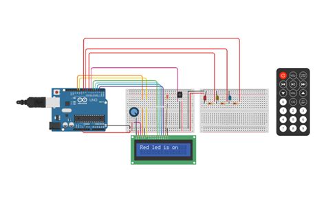Circuit Design Lcd And Ir Remote Homework Tinkercad