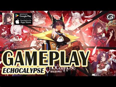 Echocalypse Gameplay Mobile Game Android Ios Youtube