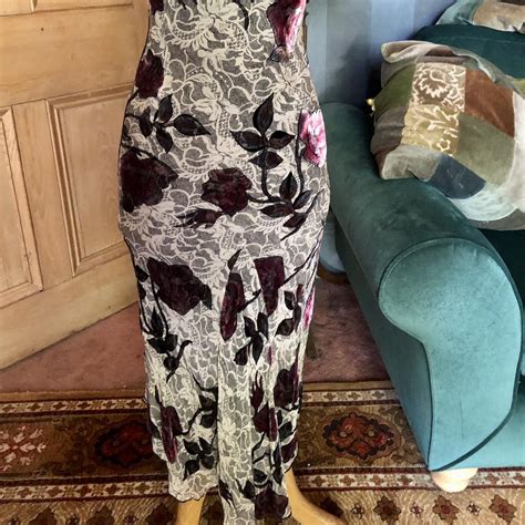 Vintage 1990s Patsy Seddon For Phase Eight Devore Depop