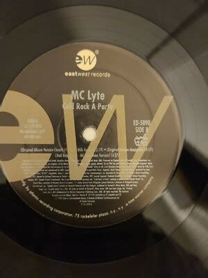 Mc Lyte Cold Rock A Party Ebay