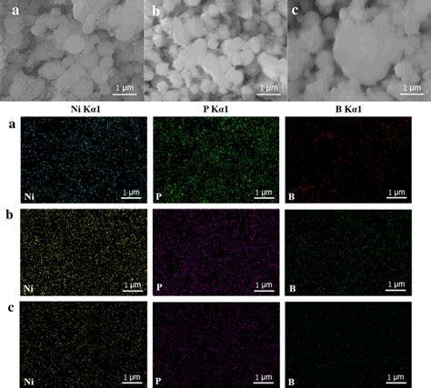 SEM and SEM mapping images of A NiPB Ni P B 1 1 1 Hβ B Download Scientific Diagram