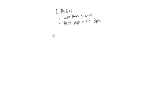 Solved Whats The Pulse Technique For Radial Brachial And Carotid