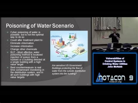 Free Video Vulnerabilities Of Control Systems In Drinking Water