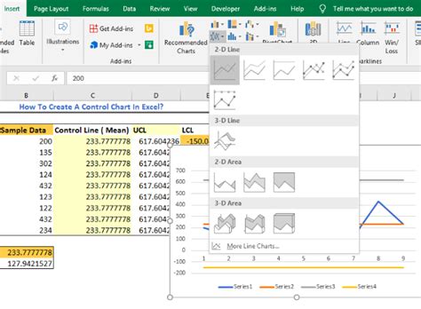 How To Create A Control Chart Excelchat Excelchat