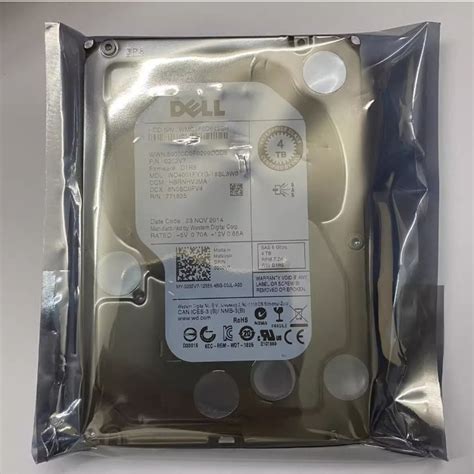ฮาร์ดไดรฟ์เซิร์ฟเวอร์ สําหรับ DELL 0202V7 4T SAS 6G 7.2K 3.5 202V7 ...