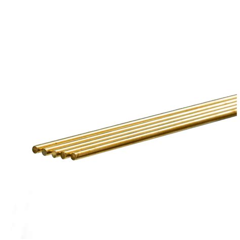 1 Meter Long Round Brass Rod 05mm To 4mm Od Kands Precision Metals