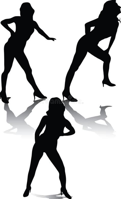 Tree Girls Stock Vector Illustration Of Legs Nude Naked 4648380