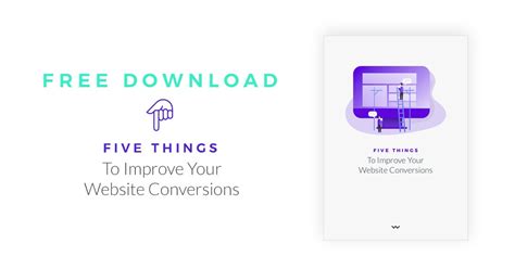 Five Things To Improve Your Website Conversions Ready Steady Websites