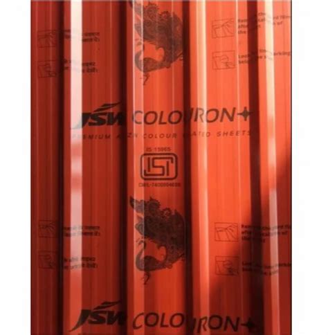 Jsw Colouron Plus At ₹ 95kg Jsw Metal Roofing Sheet In Jaipur Id