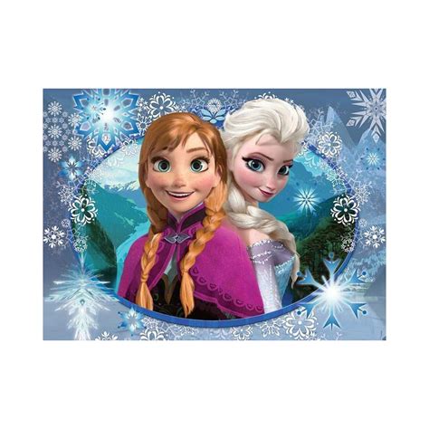 Broderie Diamant Reine Des Neiges Elsa Et Anna En