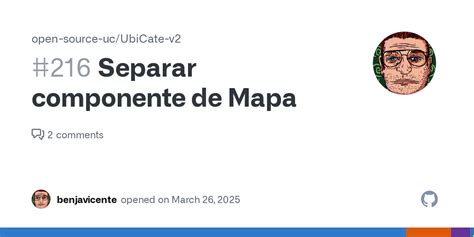 Separar Componente De Mapa Issue Open Source Uc UbiCate V GitHub