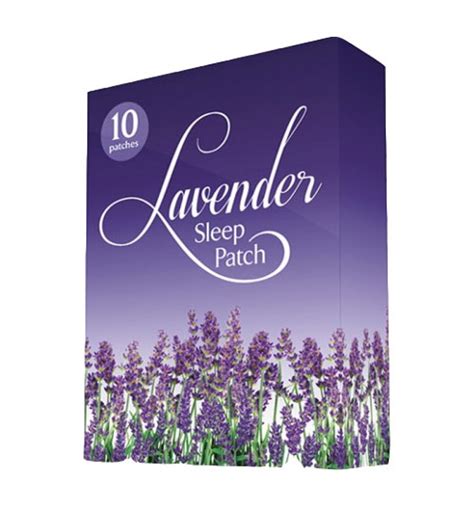 Lavender Sleep Patches Aids Sleep Reduces Stress
