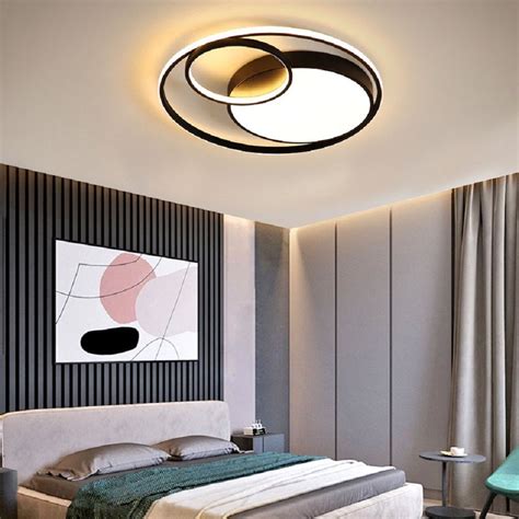 Daskoo Deckenleuchten 37w Modern Led Deckenlampe Mit Fernbedienung