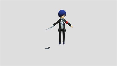 Makoto Yuki Pq Download Free 3d Model By Final Fantasy Sonic X