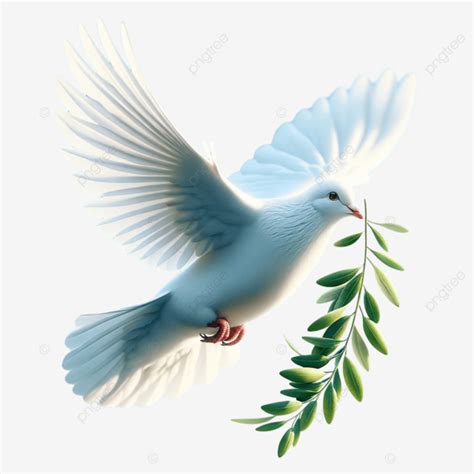 Peace Dove With Olive Branch