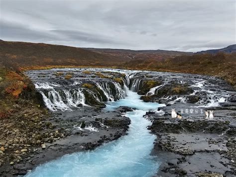 藍色秘境瀑布 Brúarfoss｜超夢幻的蒂芬妮藍瀑布 ‧ 冰島金圈景點之一 🌱豆芽出國趣冰島 豆芽愛分享