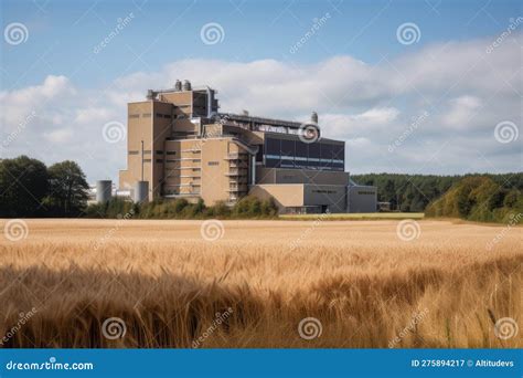 Bioenergy And Biomass Production Facility Showing The Transformation