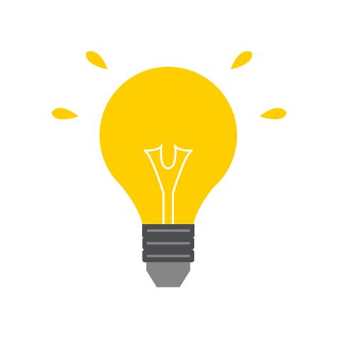 전구 일러스트 Png Ai 무료 다운로드 2023년 리틀딥