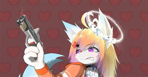 Furry 算是新的崽吧，还在学习中，背景画得太烂了，直接去掉背景了，请多 Nrpwccold221のイラスト Pixiv