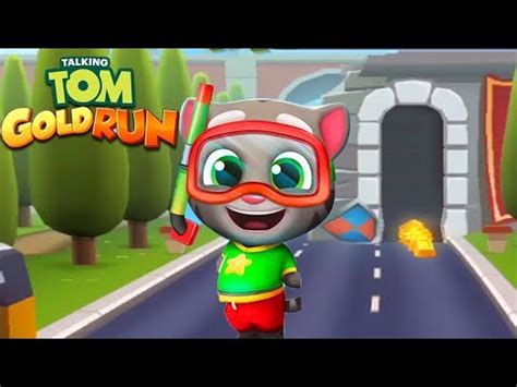 Splashy Tom Unlocked Two Splashy Tom Run Talking Tom Gold Run