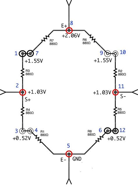 Arduino Combination Of Four Half Bridge Load Cells Electrical