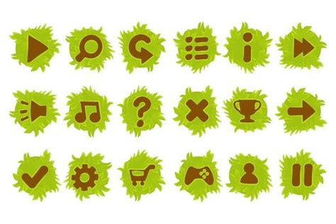 Game Menu Buttons Vector Art Icons And Graphics For Free Download