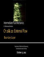 Understanding Boundary-Layer Approximation in Fluid Mechanics | Course Hero