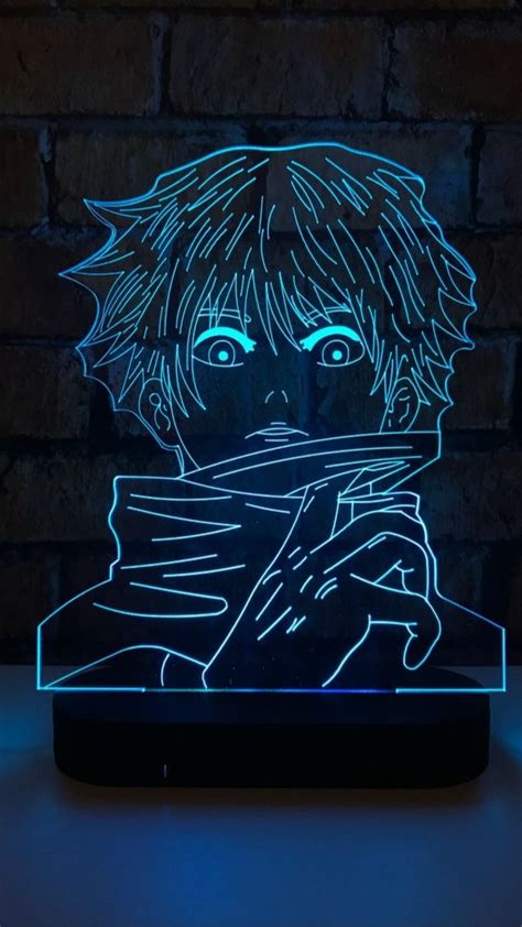 Jujutsu Kaisen Satoru Gojo D Night Light Jujutsu Kaisen LED Lamp Anime Gifts D Illusion