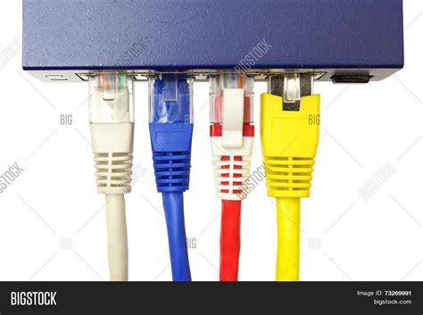 Network Switch Utp Image Photo Free Trial Bigstock