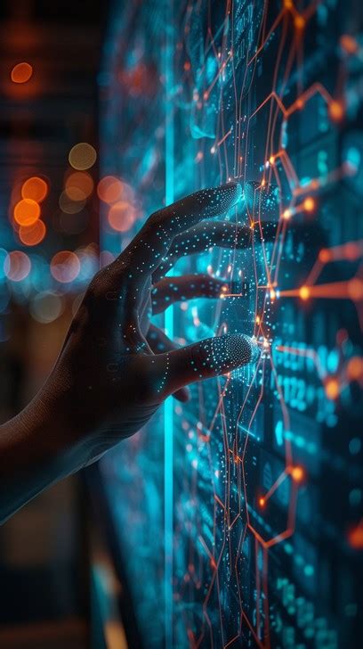 Free Futuristic Interface Interaction Image Download At Stockcake