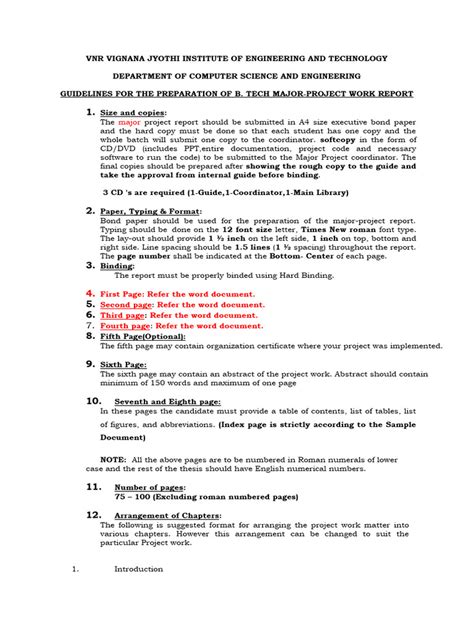 B Techmajor Project Report Documentation Guidelines Pdf Databases Software Testing