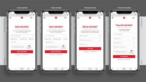 Ssi Forgot Password Error Flows App Ui Ux Design Behance