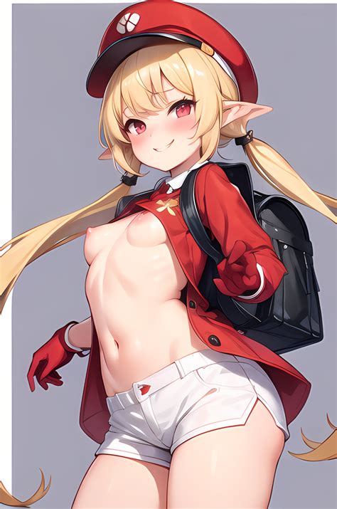 Rule 34 1girls Ai Generated Artist Request Backpack Blonde Hair Blush Female Only Genshin