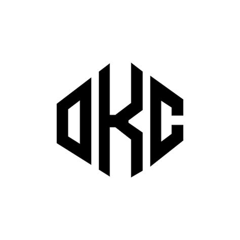 Premium Vector Okc Letter Logo Design With Polygon Shape Okc Polygon