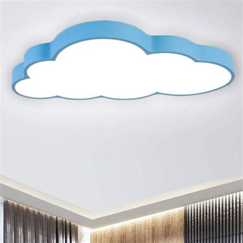 Plafonnier Led W Lampe De Plafond Créatif Nuage Avec Dimmable Télécommande Plafonniers