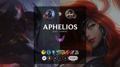 Aphelios ADC Vs Miss Fortune KR Master Patch YouTube
