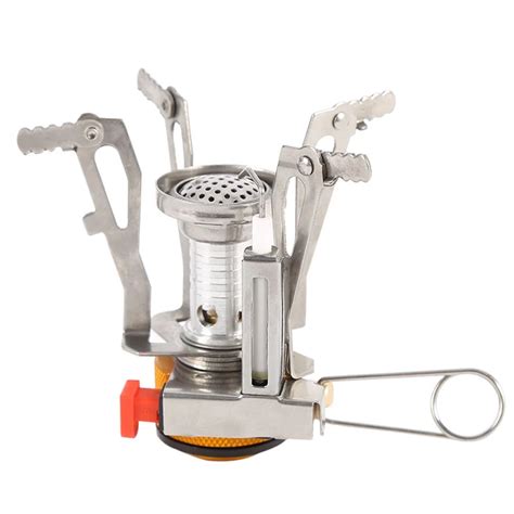 Outdoor Portable Mini Steel Camping Stove Ultralight Picnic Gas Stove