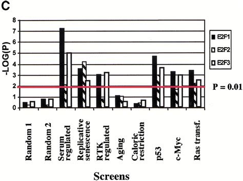 E2fs Regulate The Expression Of Genes Involved In Differentiation