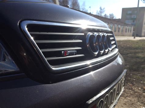 Шильдик S-line и лампы в ПТФ — Audi A6 (C5), 2,4 л, 1999 года ...
