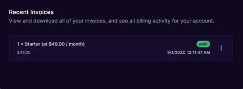 Billing Application Docs Document Generation Service