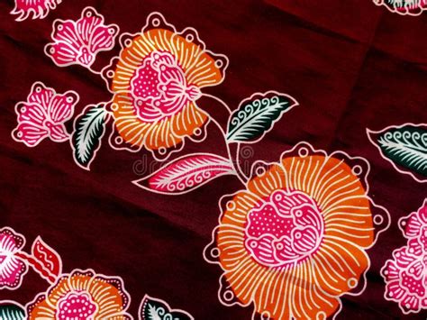 Creative Layout Made Of Indonesia Traditional Clothes Called Batik