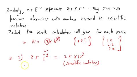 ⏩solvedcalculators Can Express Numbers In Scientific Notation The