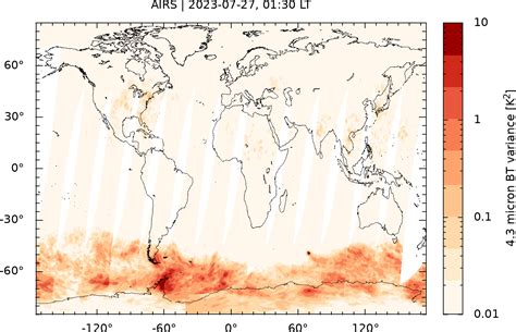 Airs Aqua Observations Of Gravity Waves