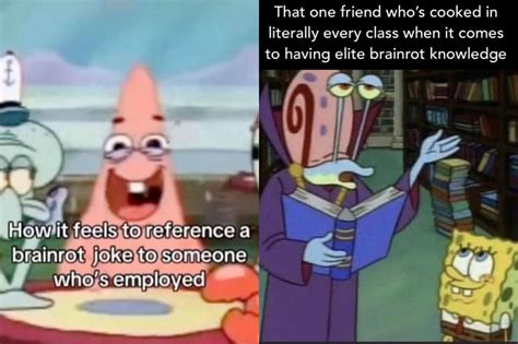 7 Meme Spongebob Tentang Brain Rot Bikin Kecanduan Idn Times