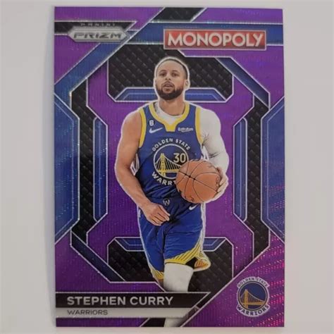 PANINI PRIZM Monopoly Basketball Stephen Curry Violet Wave Prizm PS EUR PicClick FR