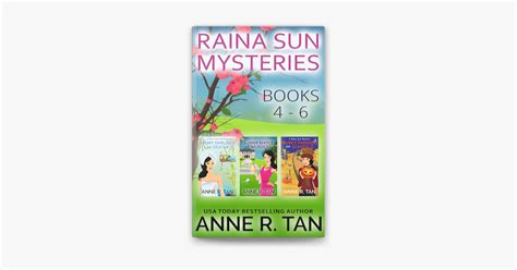 ‎raina Sun Mystery Boxed Set Vol 2 Books 4 6 De Anne R Tan No Apple