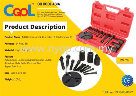 A C Compressor And Alternator Clutch Removal Kit Selangor Kl Malaysia