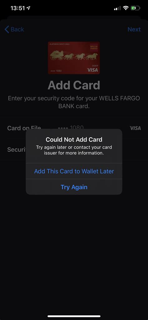Bug Apple Pay Unable To Add Card Since B1 Riosbeta