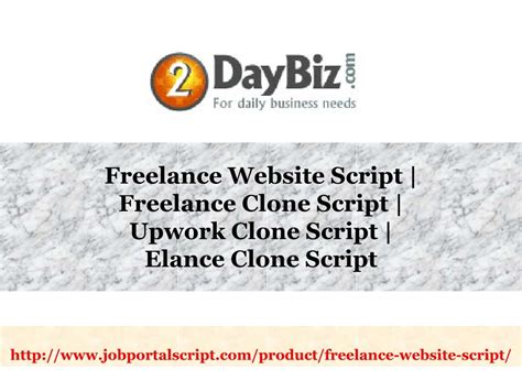 ppt upwork clone script elance clone script powerpoint presentation